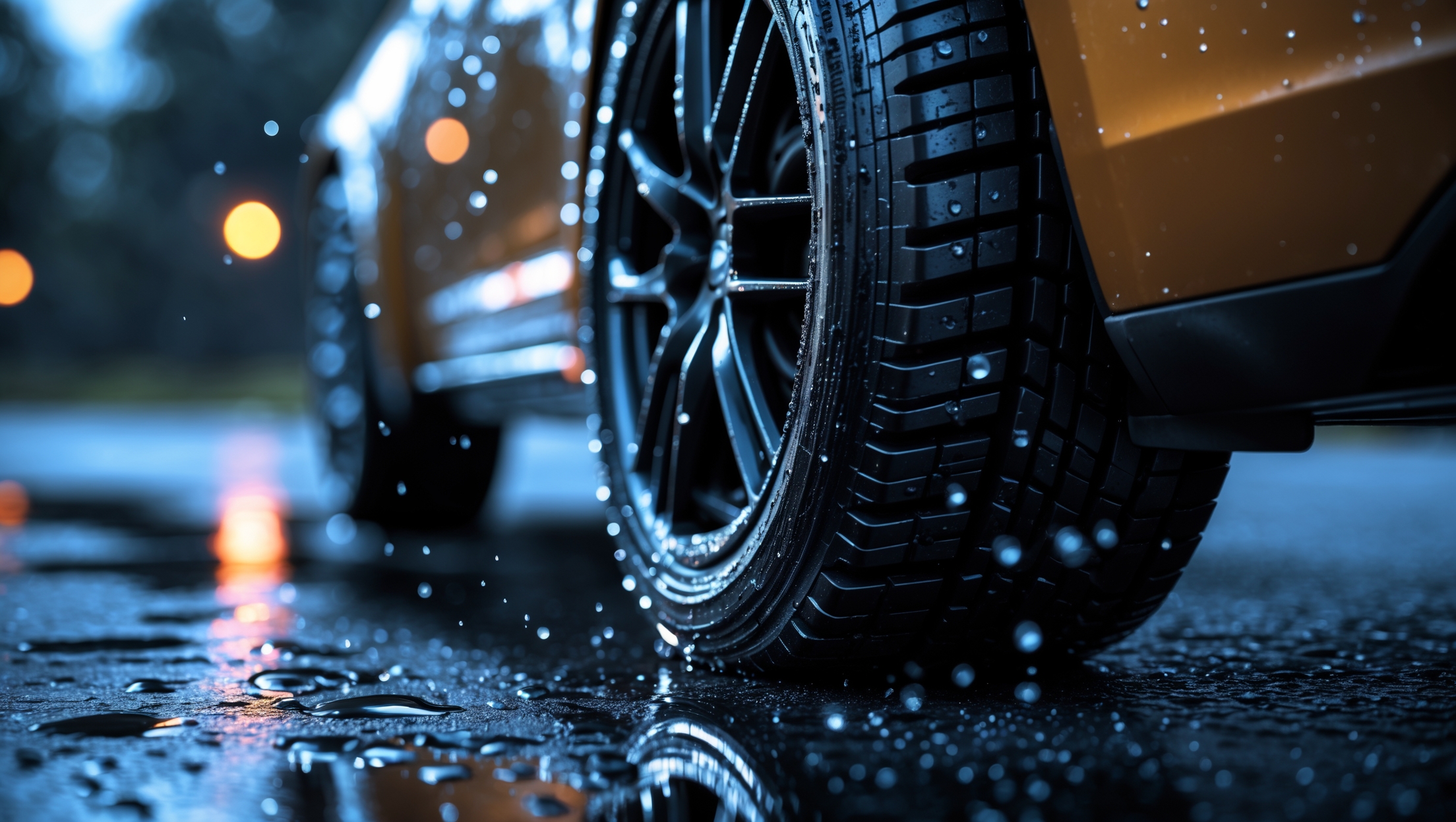 Wet Braking Performance: Tyre Safety in Rain