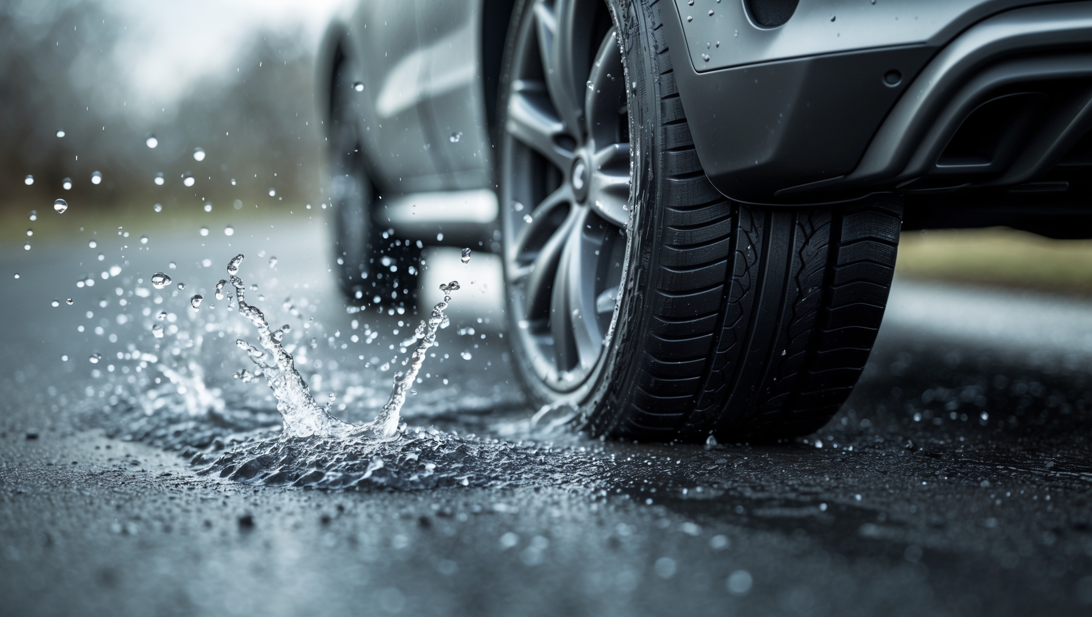 Aquaplaning & Wet Braking: Tyre Safety in Rain